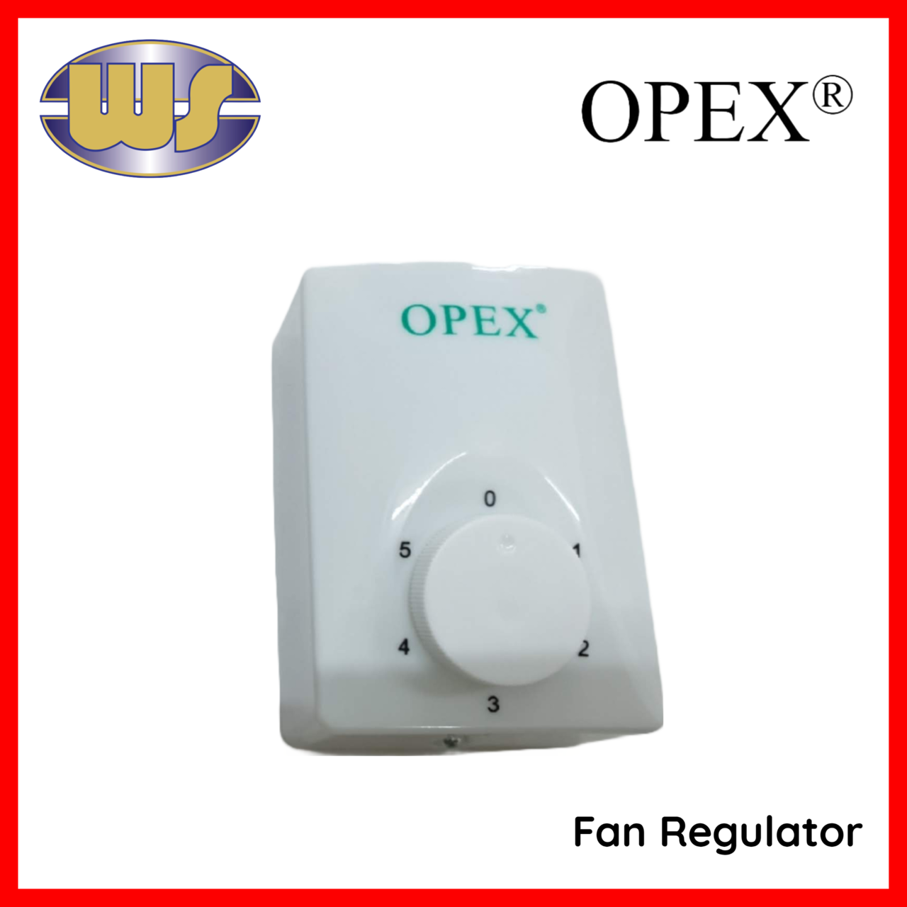Opex Fan Regulator - Winstar Electrical Sdn. Bhd.