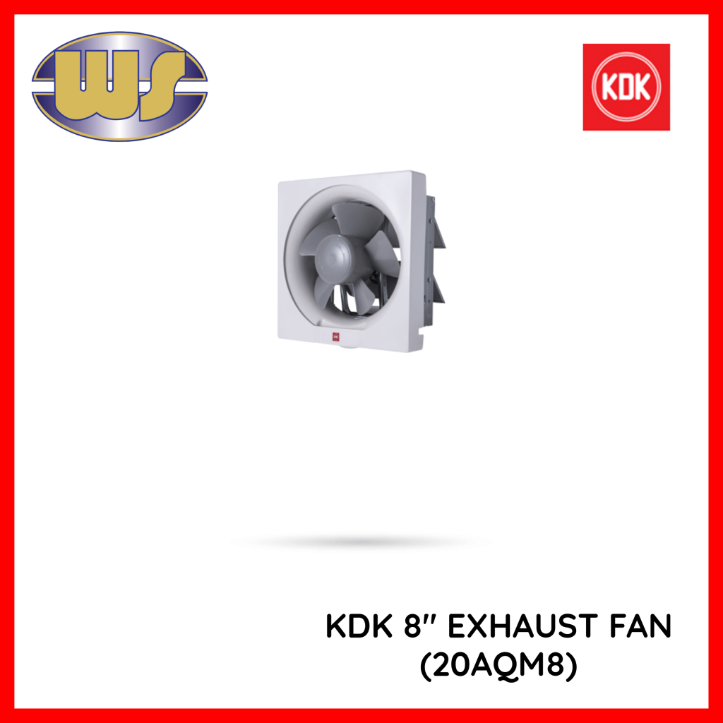 20AQM8 KDK WALL EXHAUST FAN - Winstar Electrical Sdn. Bhd.