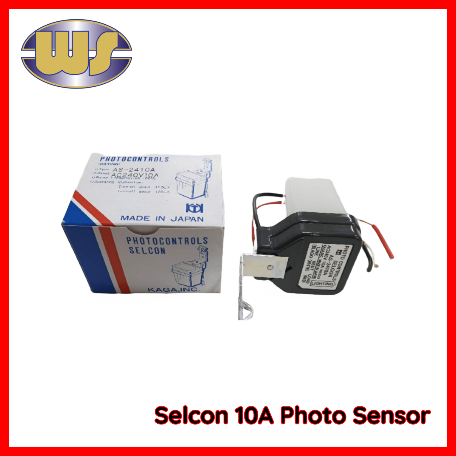 10A SELCON PHOTO SENSOR PHOTOCONTROLS SWITCH - Winstar Electrical Sdn. Bhd.